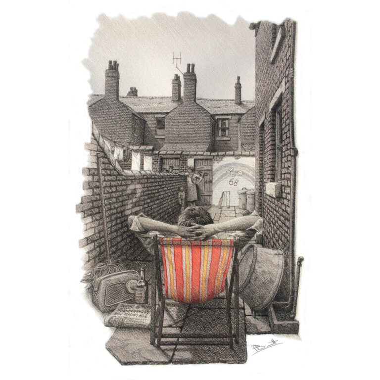 Lazy Sunday Afternoon, Limited Edition Print - P F Bennett Art