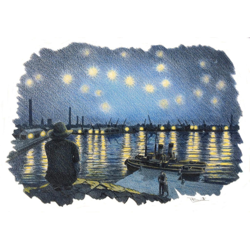 Vincent, Limited Edition Print - P F Bennett Art